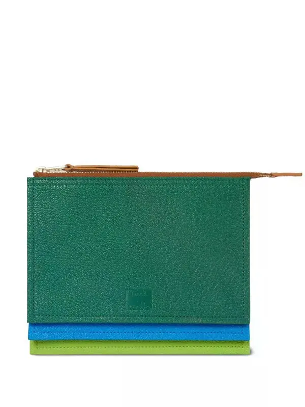 Paul Smith Layered Zip Wallet - Green