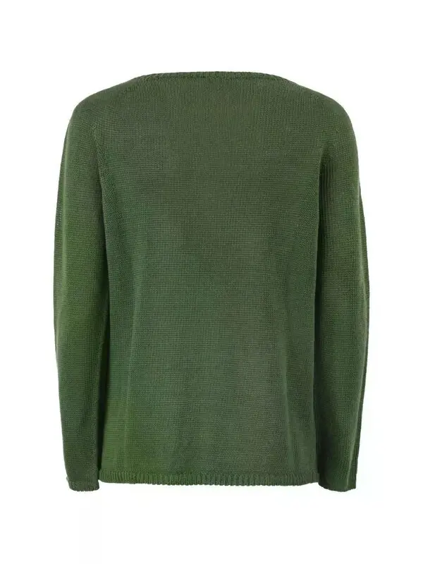 Max Mara Linen Raglan Sleeve Sweater