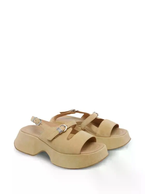 VIC MATIE Platform Buckle Sandals