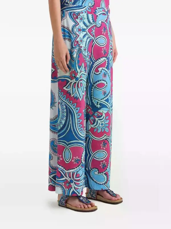 Malìparmi Paisley Print Trousers