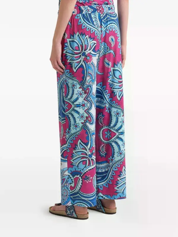 Malìparmi Paisley Print Trousers