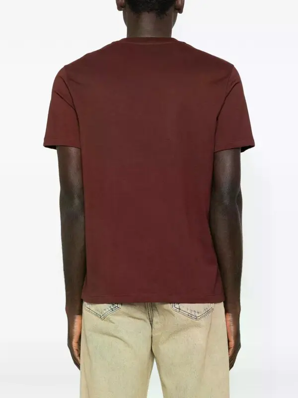 Sandro Cotton Crochet Flower T-shirt - Brown