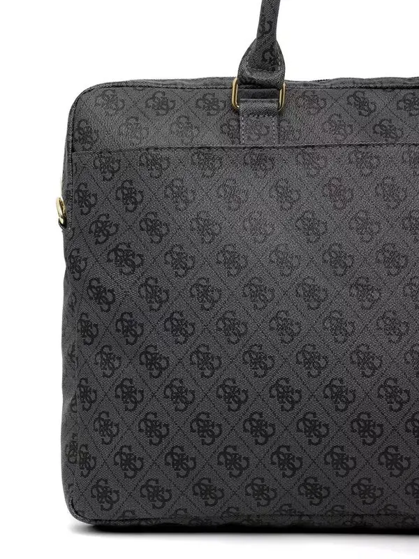Guess Monogram Laptop Bag