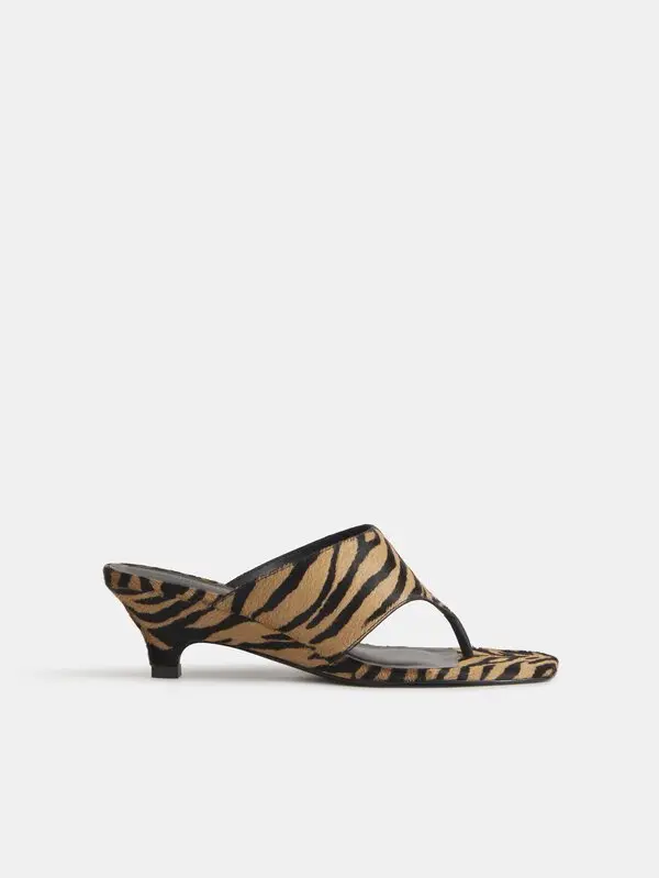 REFORMATION Sherlyn Wedge Thong - Brown