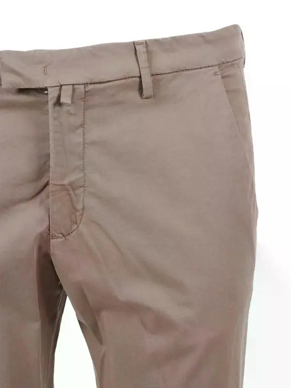 BRIGLIA 1949 Cuffed Trousers - Neutrals