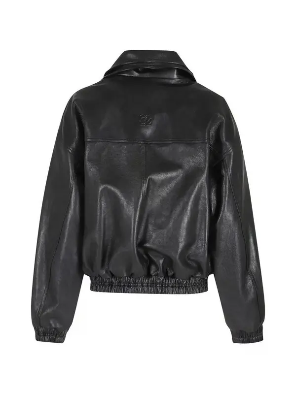 Magda Butrym Embossed-detail Jacket - Black