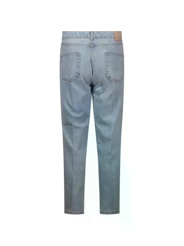 BE ABLE Faded Wash Straight-leg Jeans
