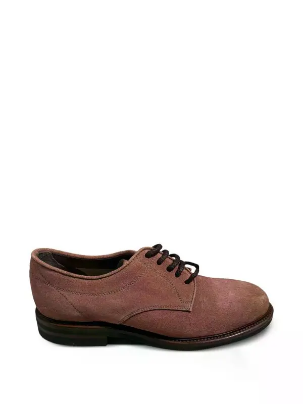 Brunello Cucinelli Lace-up Derby Shoes - Brown