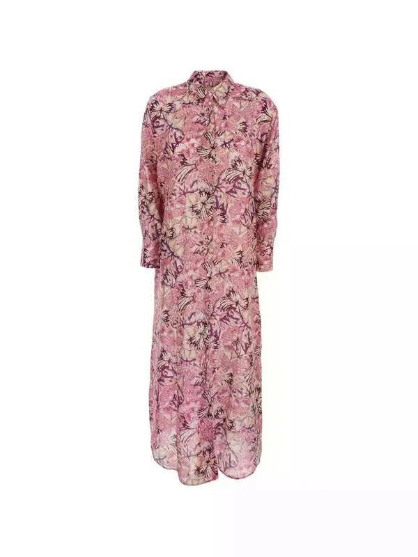 Momoni Jali Button Dress