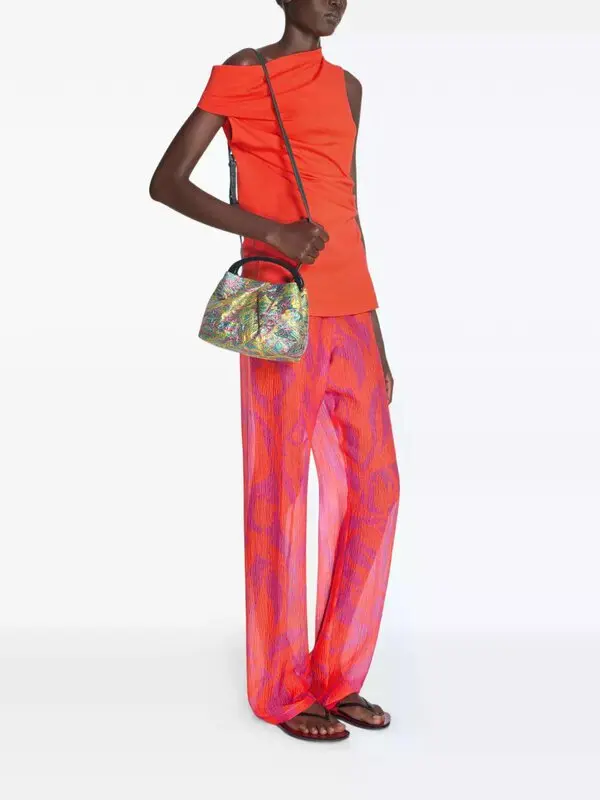 Dries Van Noten Printed Tote Bag