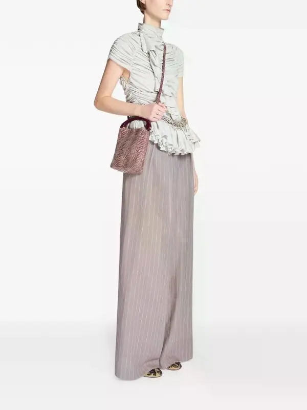 Dries Van Noten Snakeskin-printed Tote Bag