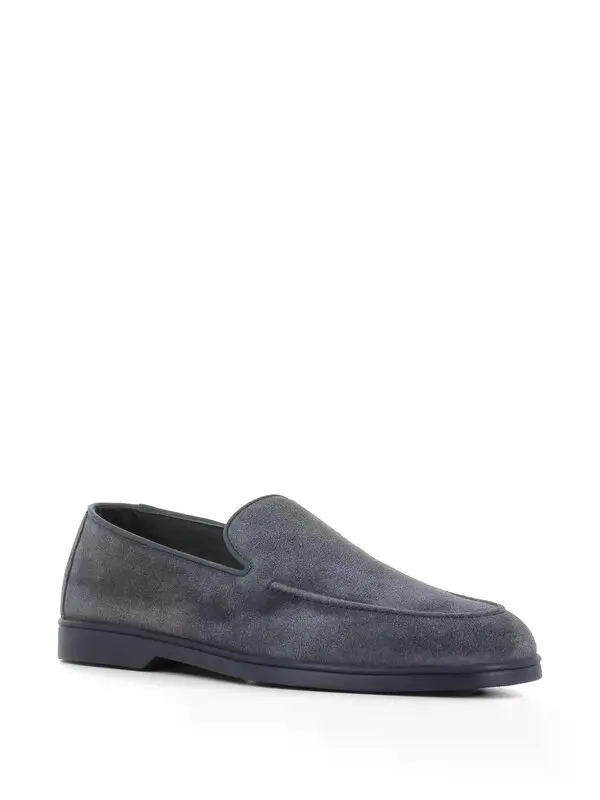 DOUCAL'S Suede Loafers - Blue