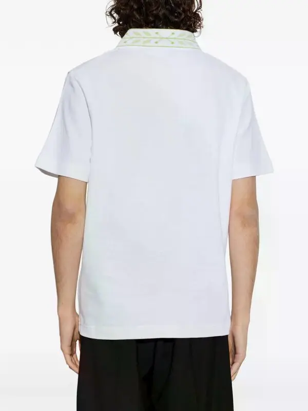 Casablanca Embroidered Logo Polo Shirt