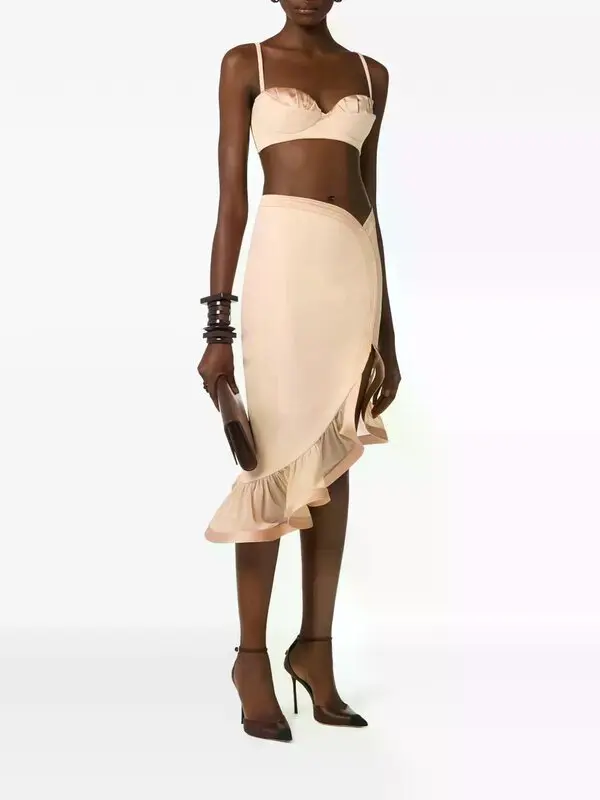 Elisabetta Franchi Pleated Bra
