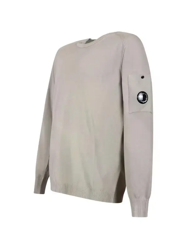 C.P. COMPANY Long-sleeved Sweater With Patch Pocket