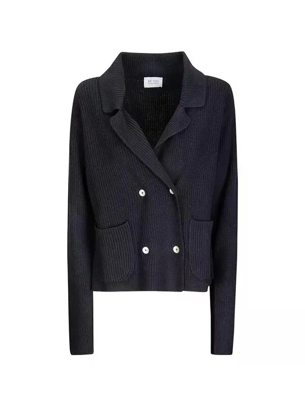 BE YOU Double-breasted Cardigan