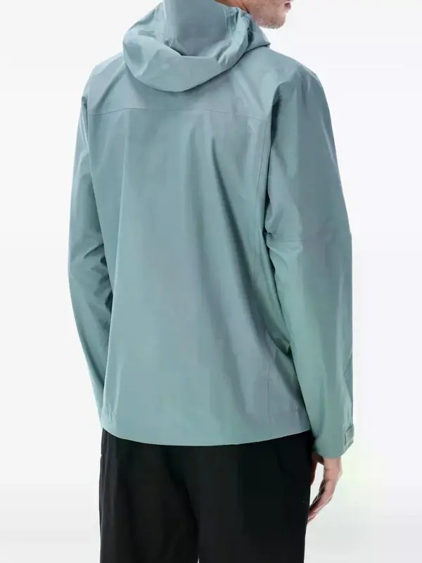 Patagonia Logo-patch Hooded Zip-up Coat