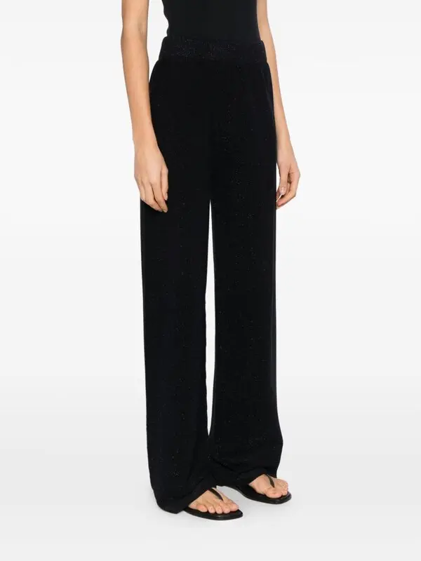 Fabiana Filippi Glitter Detail Cotton Trousers