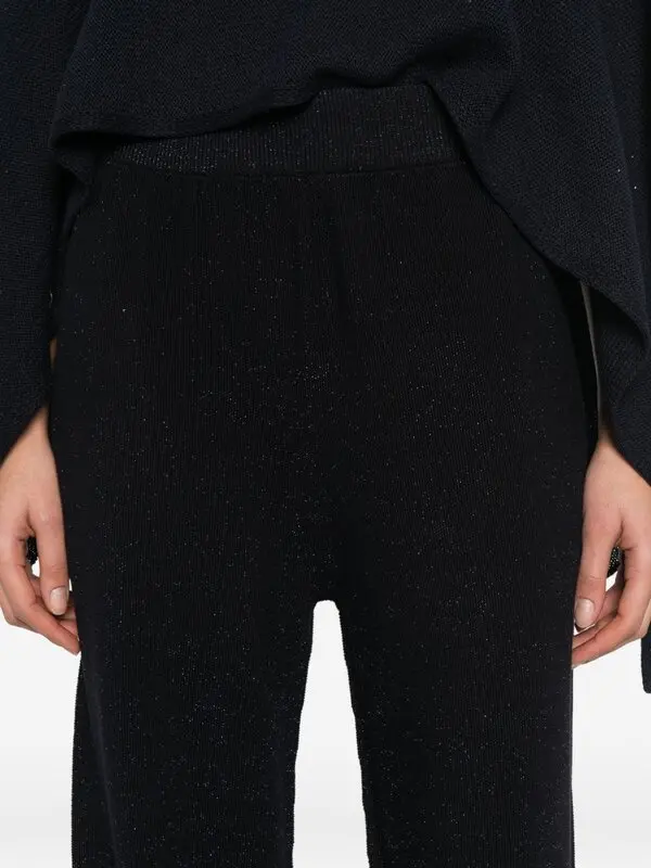 Fabiana Filippi Glitter Detail Cotton Trousers