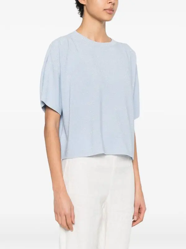 Fabiana Filippi Cotton T-shirt - Sky Blue