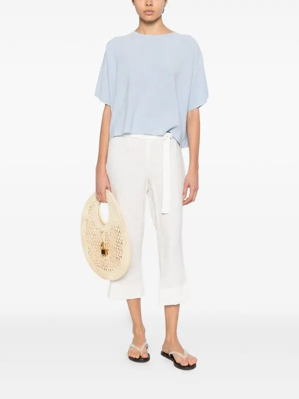 Fabiana Filippi Cotton T-shirt - Sky Blue