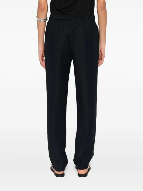 Fabiana Filippi Linen Blend Trousers - Blue