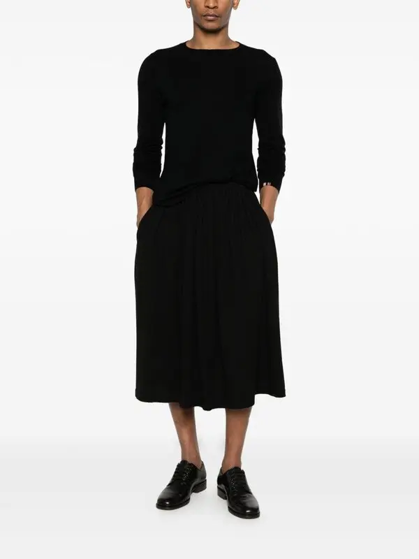 Extreme Cashmere Wool And Cashmere Crewneck Sweater - Black