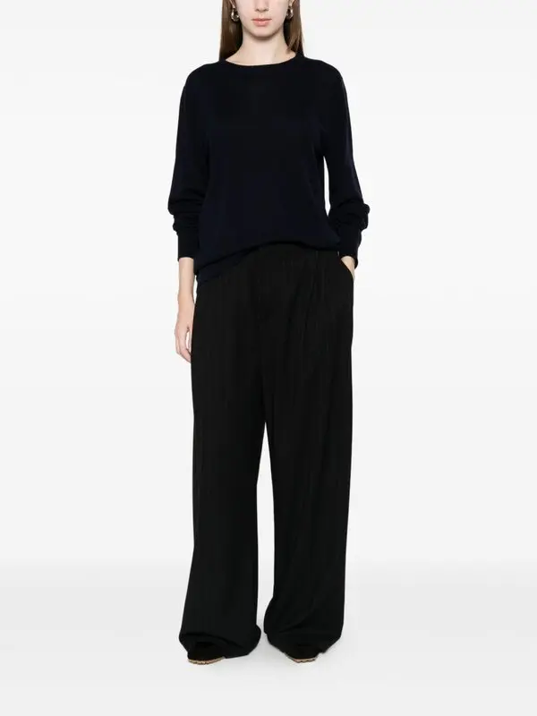 Extreme Cashmere Wool And Cashmere Crewneck Sweater - Blue