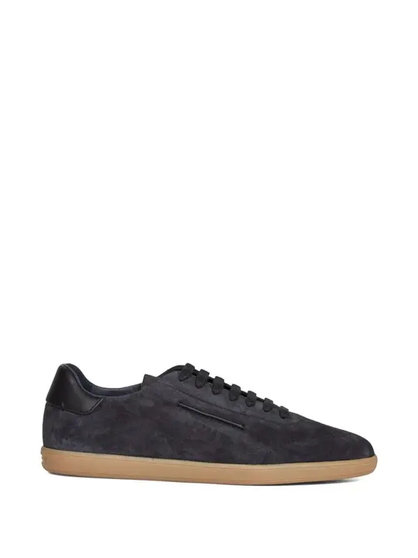 Zegna Suede Sneakers - Black