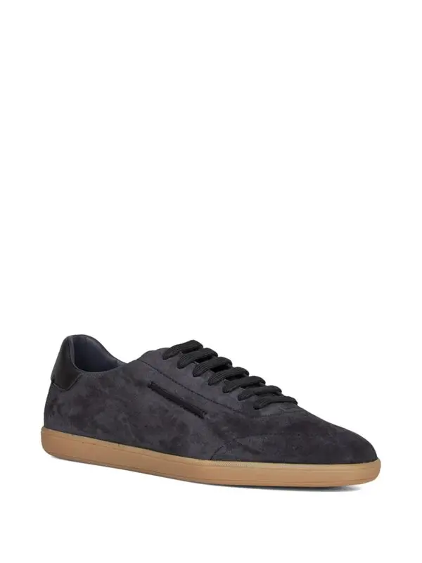 Zegna Suede Sneakers - Black