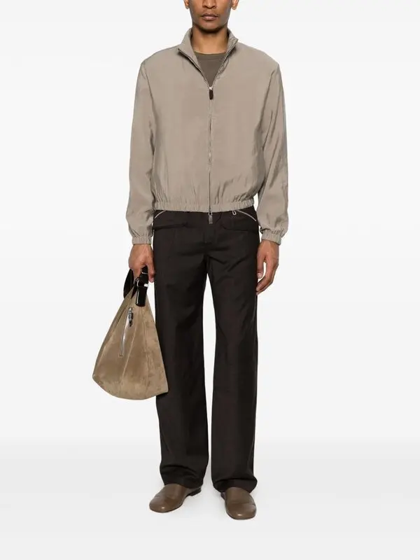 Emporio Armani Blouson Jacket - Brown