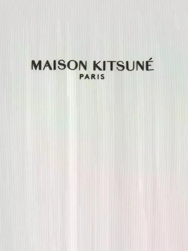 Maison Kitsuné Logo Print Vest