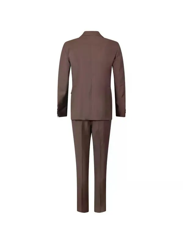 Tagliatore Double-breasted Suit - Brown