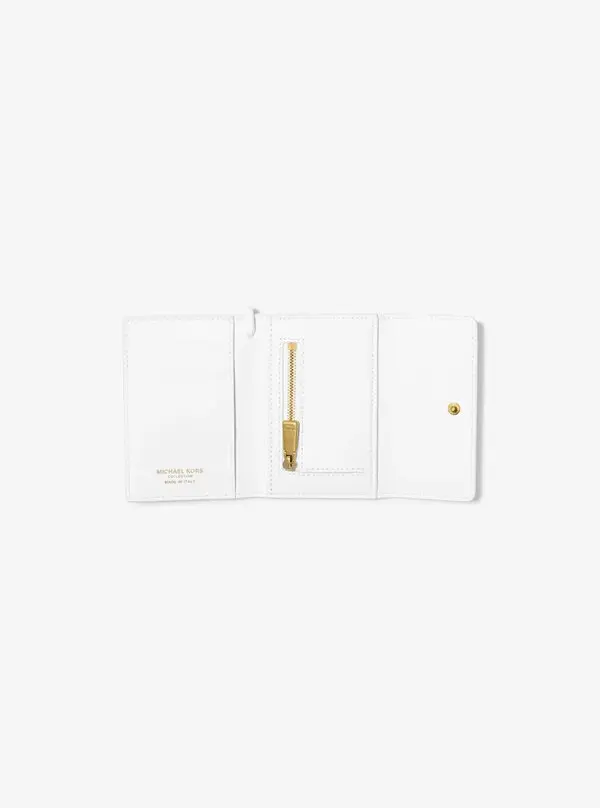 Michael Kors Leather Card Holder Necklace In By