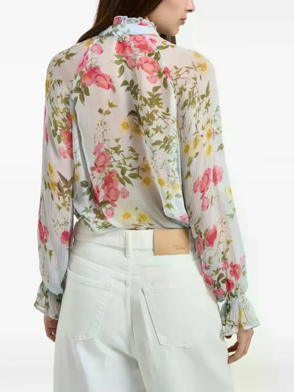 Liu Jo Floral Print Creponne Blouse