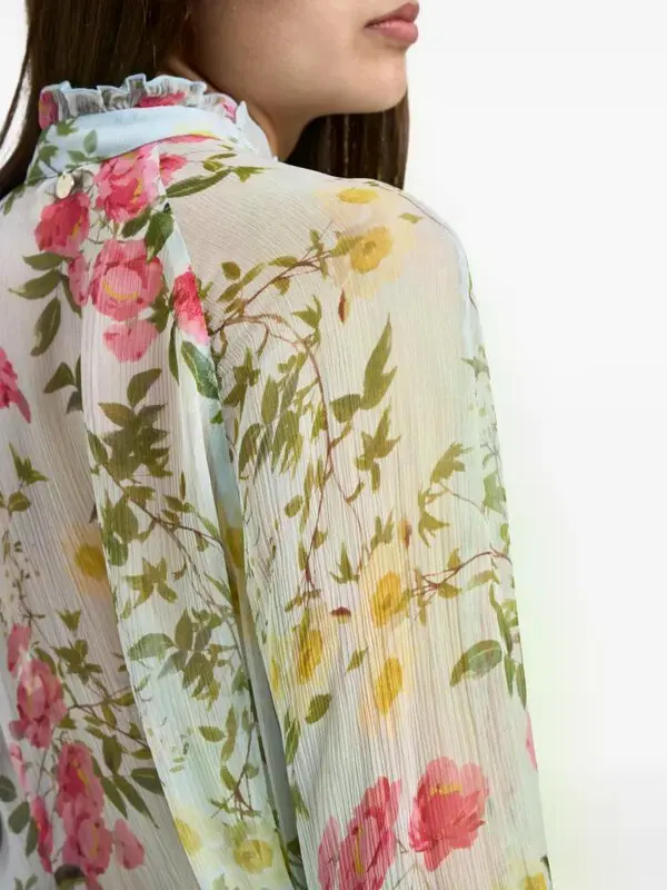 Liu Jo Floral Print Creponne Blouse