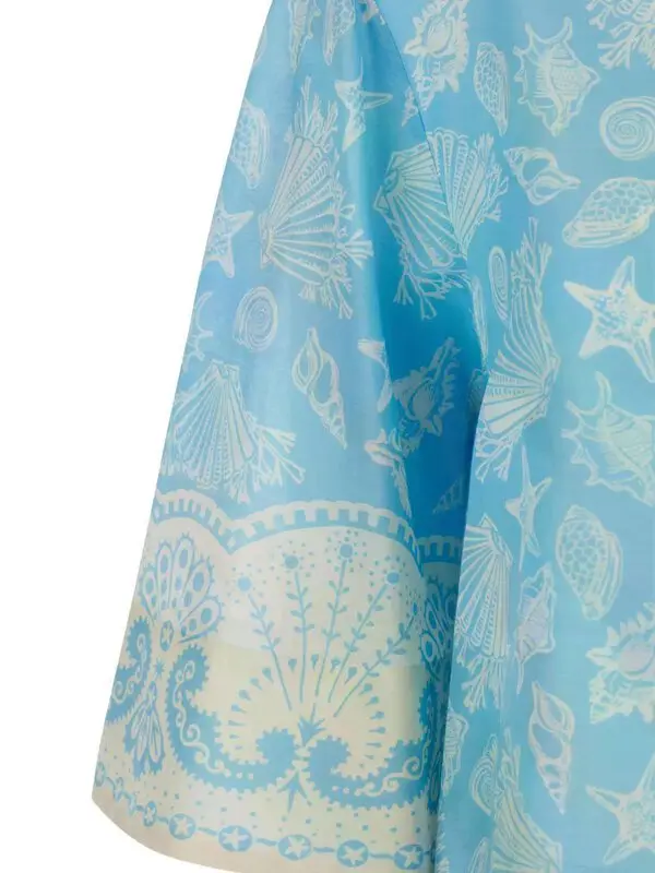 MANTERO 1902 Shell Print Shirt