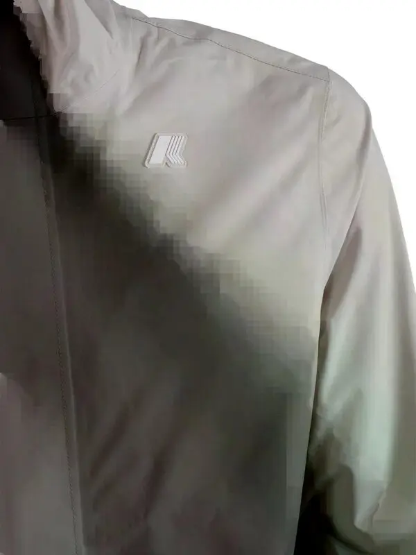 K-WAY Hooded Mid-length Coat - Neutrals