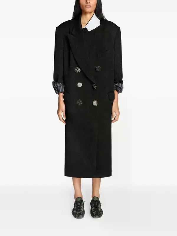Dries Van Noten Buttoned Coat