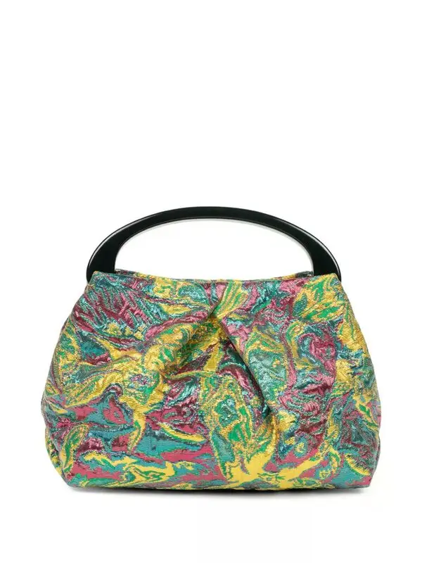 Dries Van Noten Graphic Print Tote Bag - Green