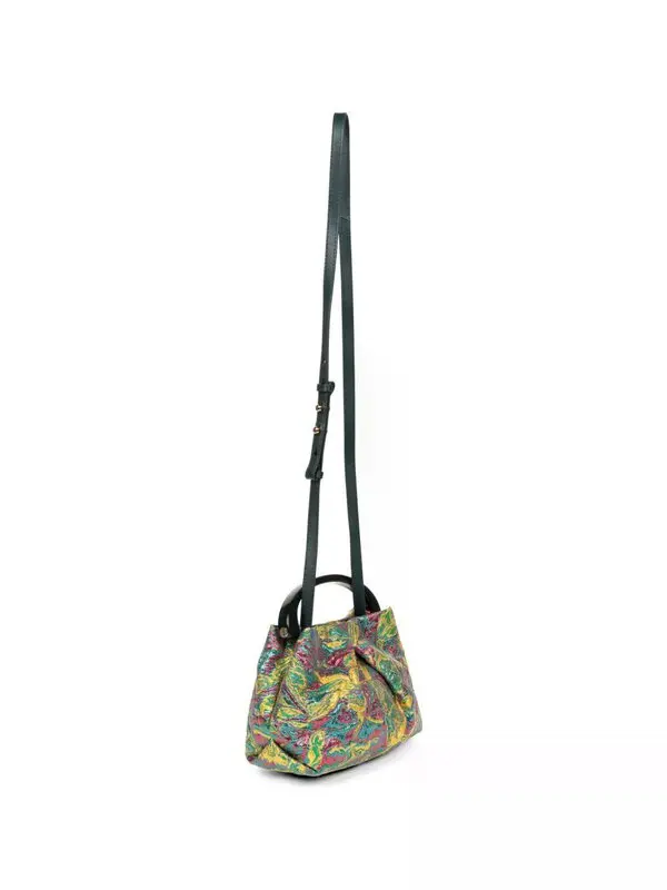 Dries Van Noten Graphic Print Tote Bag - Green