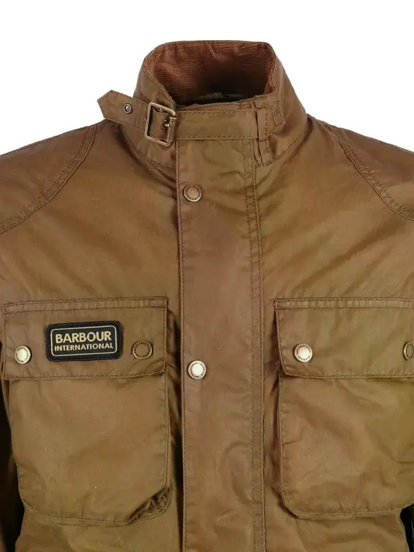Barbour Waxed Cotton Jacket - Brown