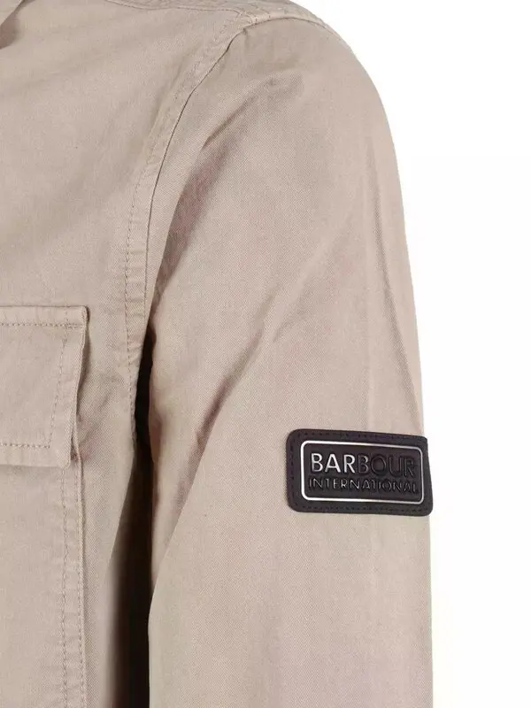 Barbour Buttoned Flap-pocket Overshirt - Neutrals