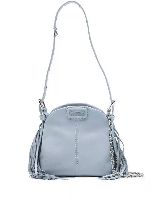 Maje Mini Miss M Micro Shoulder Bag - Blue