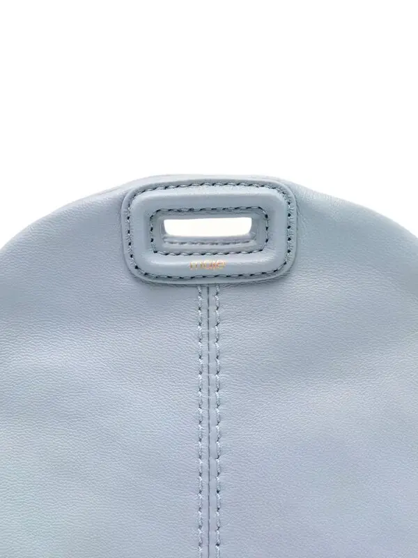 Maje Mini Miss M Micro Shoulder Bag - Blue