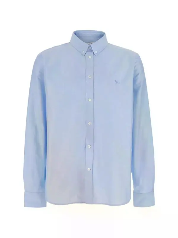 Maison Kitsuné Embroidered Buttoned Shirt