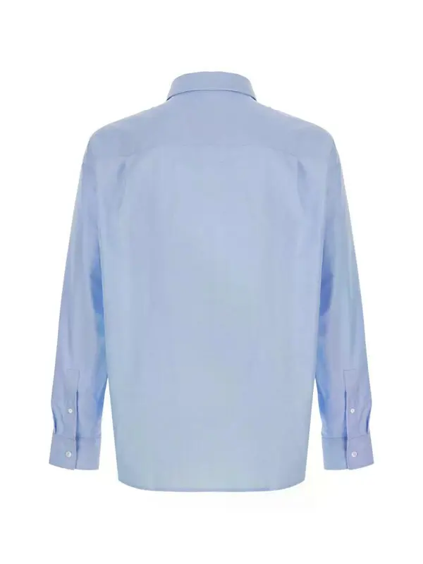 Maison Kitsuné Embroidered Buttoned Shirt