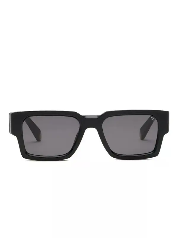 Philipp Plein Rectangle-frame Sunglasses - Black