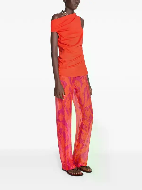 Dries Van Noten Printed Trousers