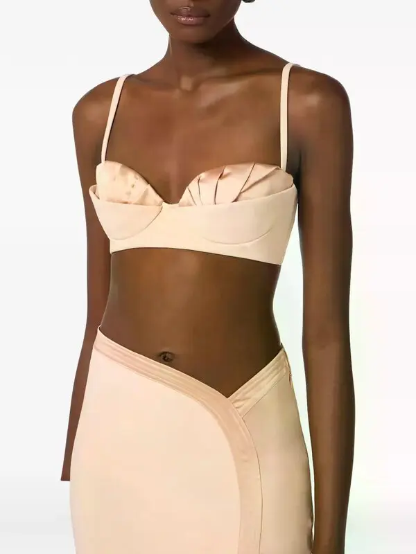 Elisabetta Franchi Pleated Bra